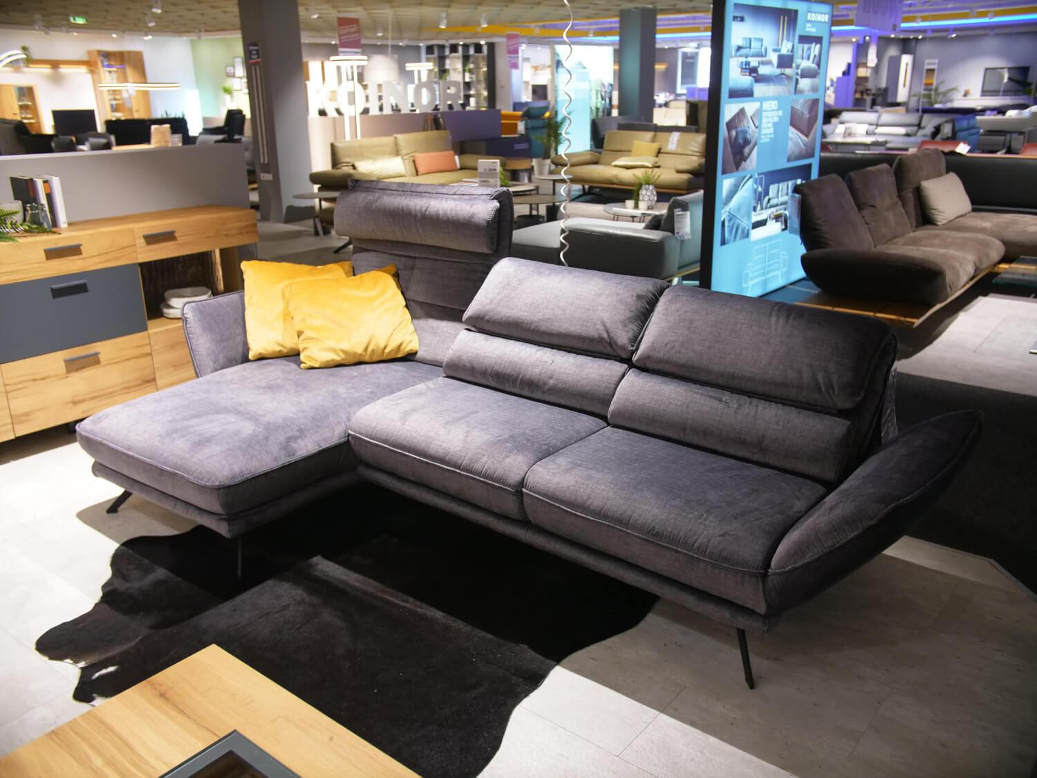 Hukla Ecksofa Honululu R Stoff 309-01-28520 | MÖBELFIRST.DE!