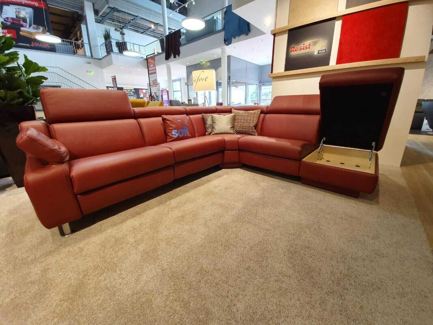Wunderschone Himolla Ecksofa Leder Bild