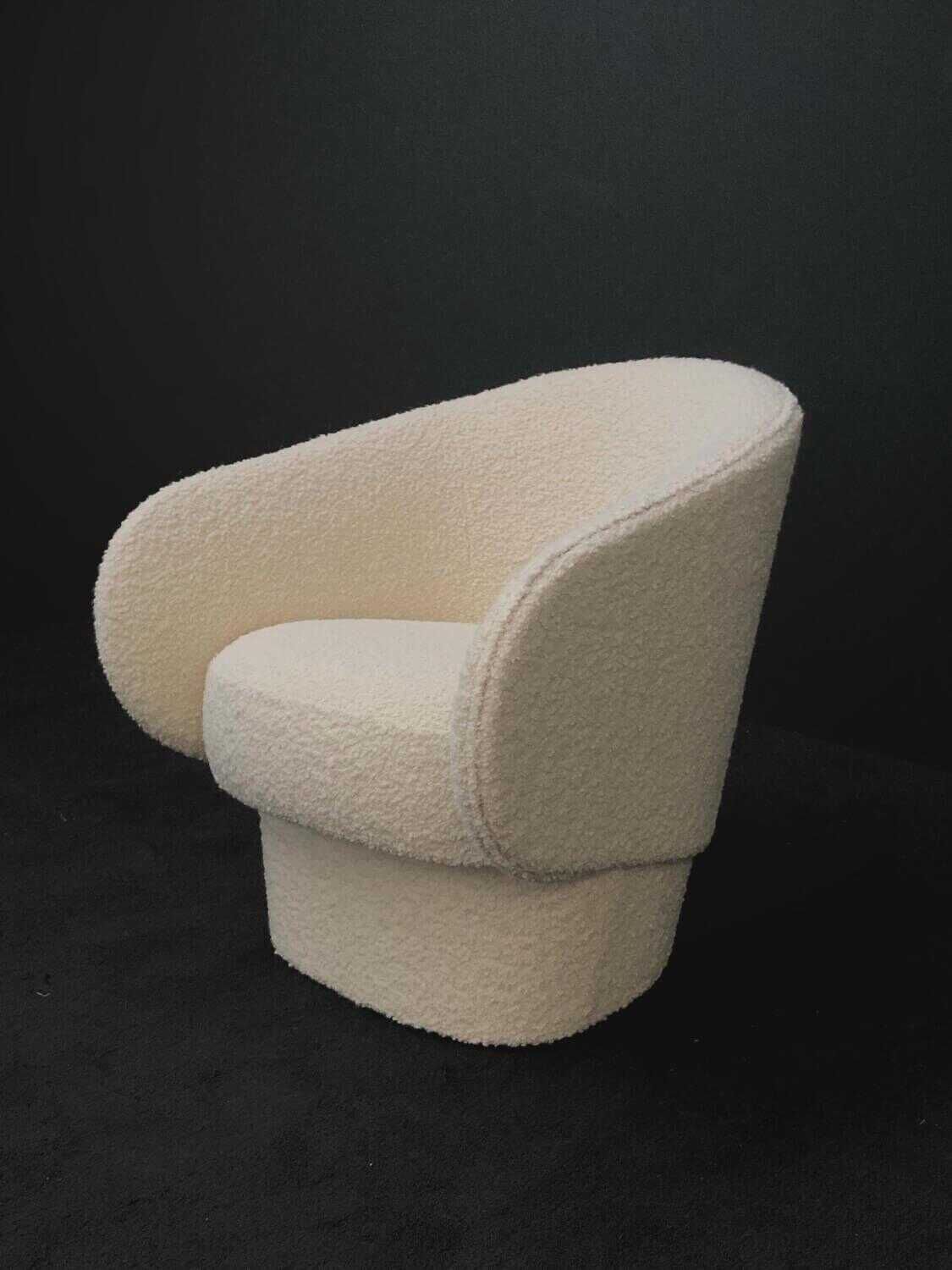 COR Sessel Roc 14001 Wollweiß 235-02-57799 | MÖBELFIRST.DE!