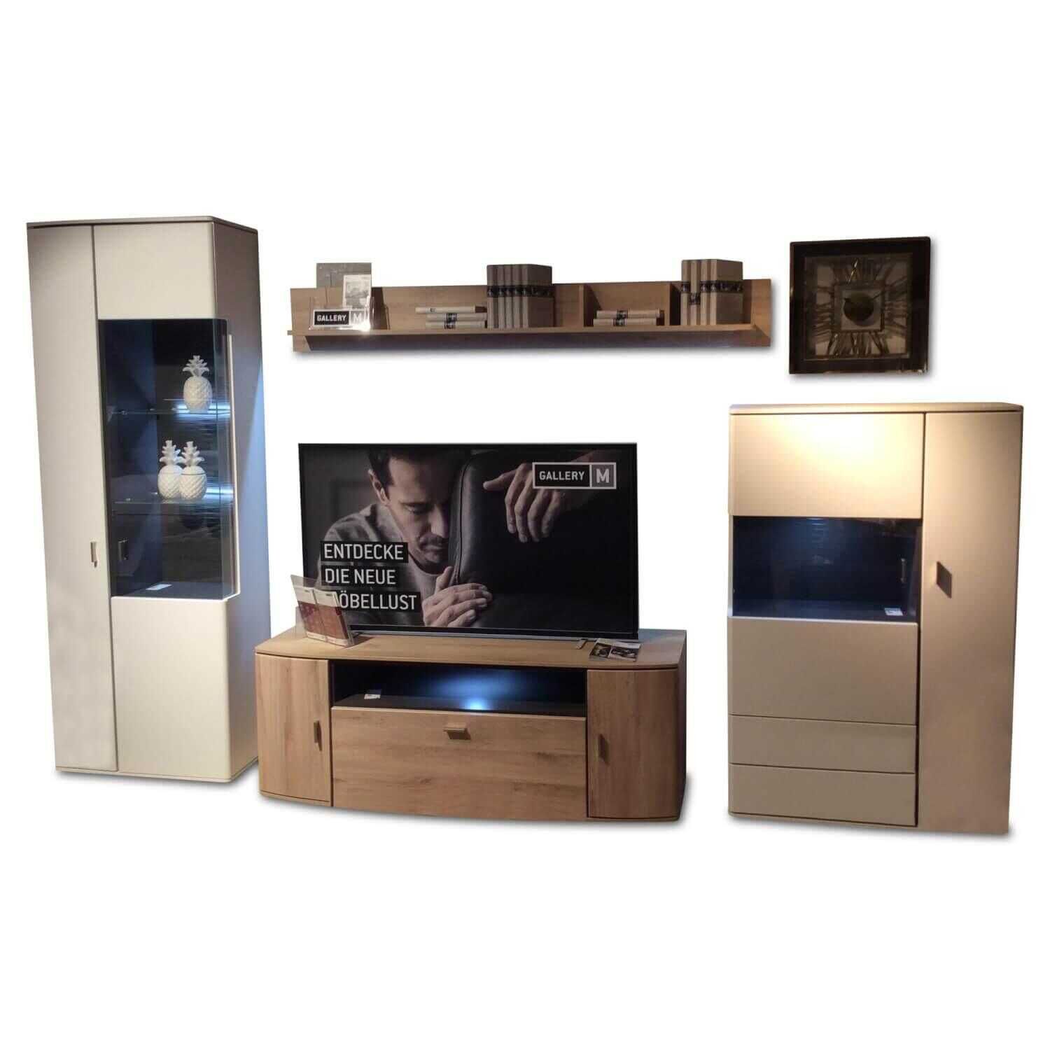 Gallery M Wohnwand Malta MDF 190-42-25736 | MÖBELFIRST.DE!