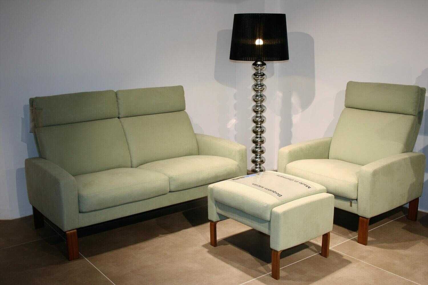 Erpo Garnitur Lund Stoff Grün 080-01-71204 | MÖBELFIRST.DE!