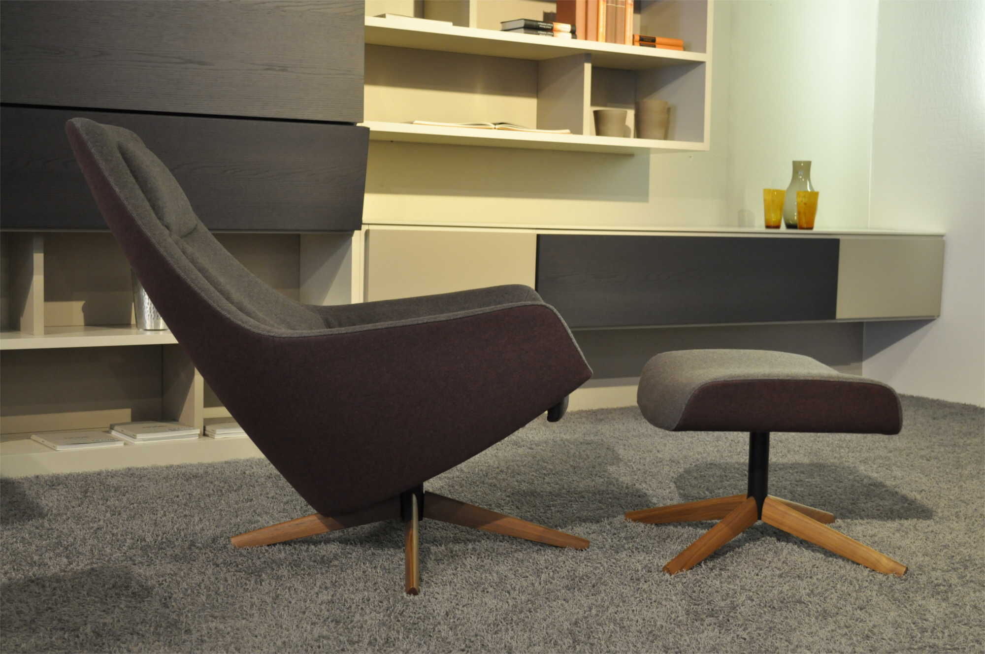 Montis Sessel Puk (mit Hocker) 066-02-00211 | MÖBELFIRST.DE!