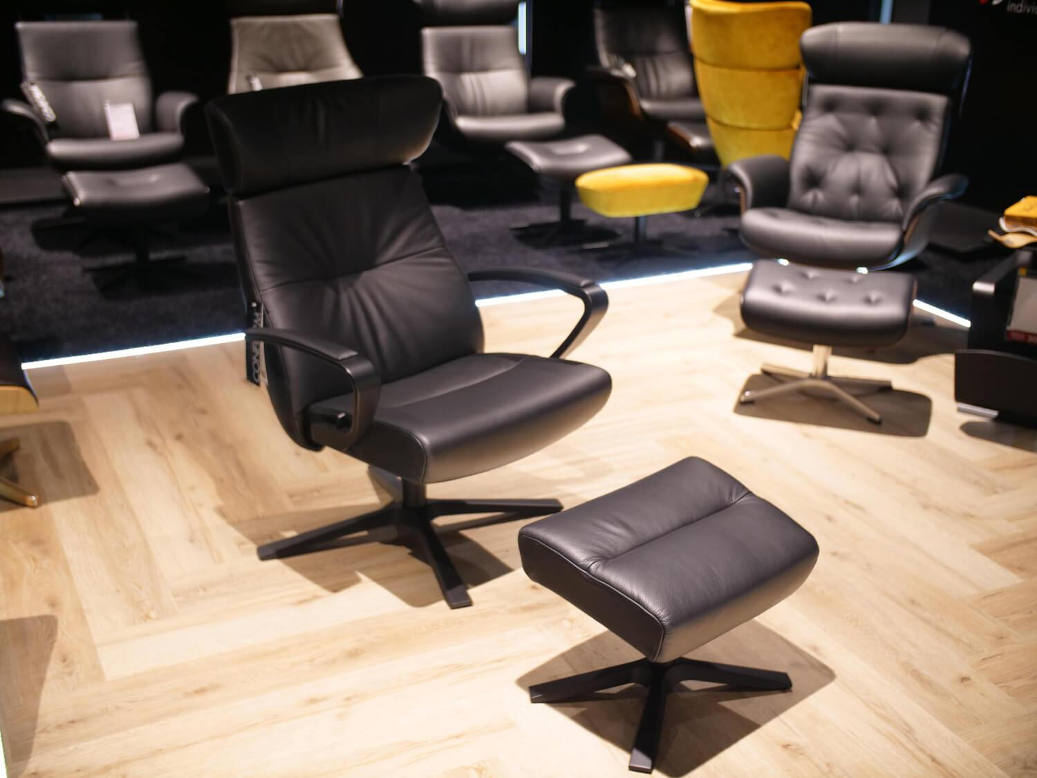 Conform Drehsessel Mit Hocker 306-02-57012 | MÖBELFIRST.DE!