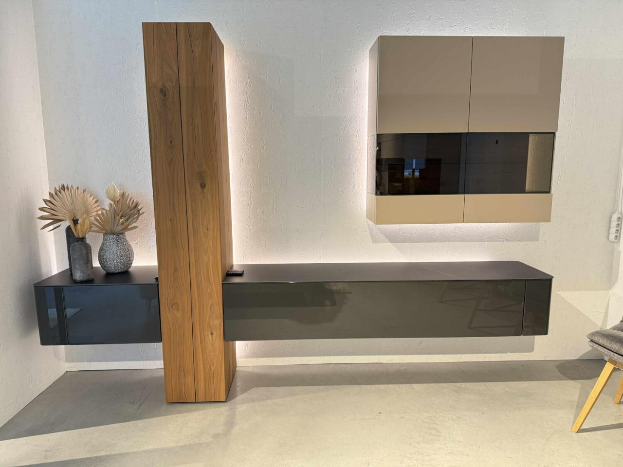 Hülsta Wohnwand Gentis Lack 336-42-08331 | MÖBELFIRST.DE!