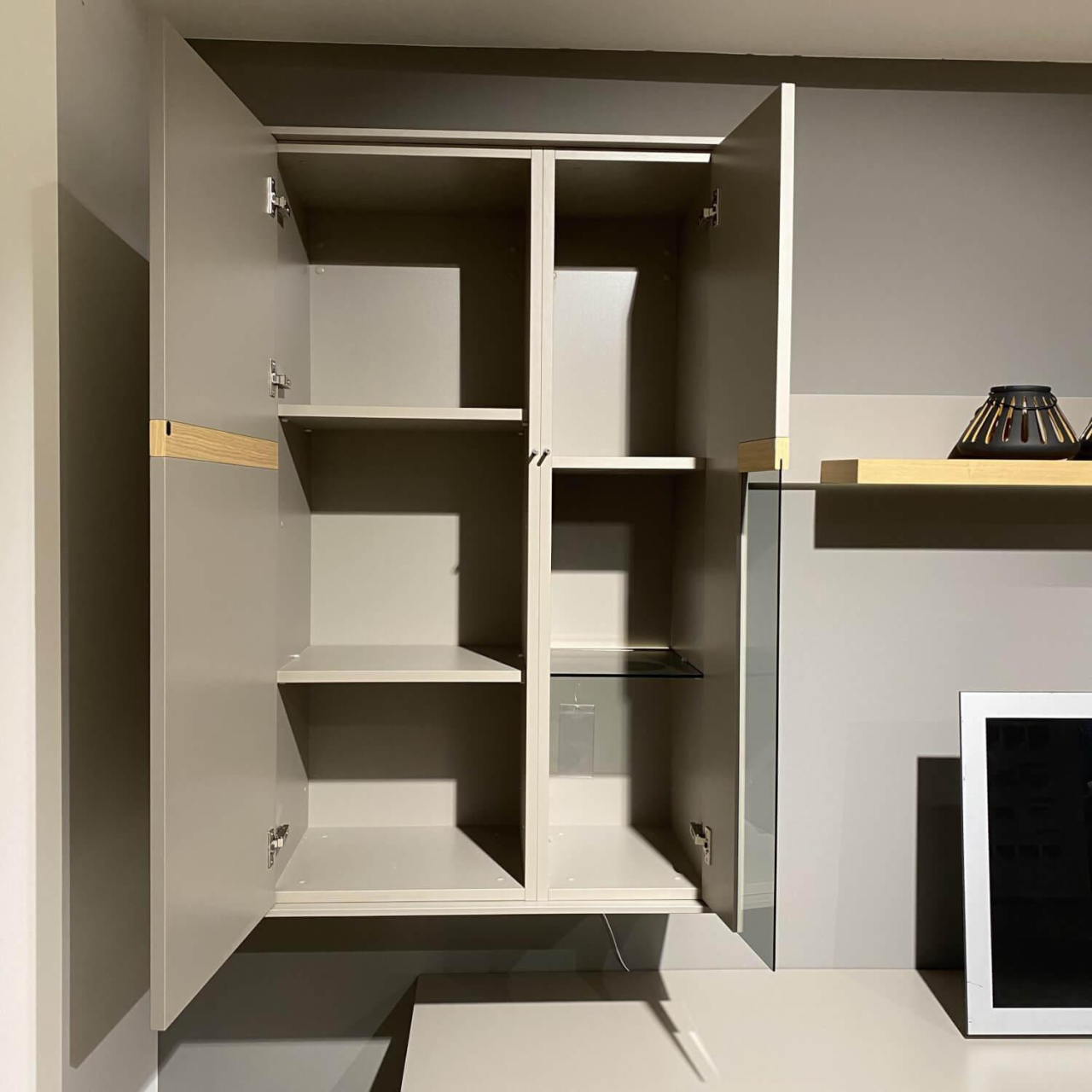 Gwinner Wohnwand Calea Lack 392-42-91949 | MÖBELFIRST.DE!