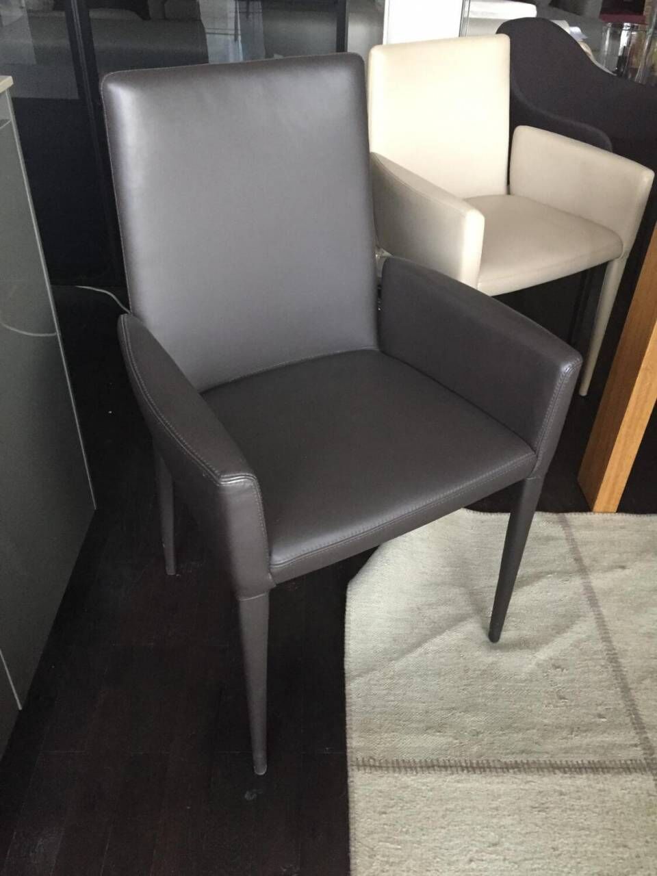 Frag Stuhl Bella HP Weichleder 208-03-42942 | MÖBELFIRST.DE!