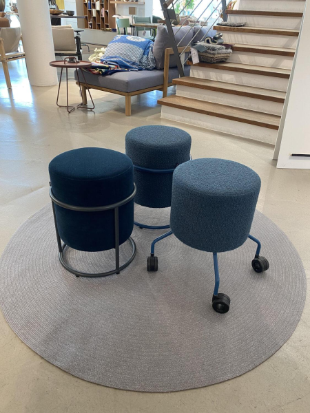 COR 3er Set Hocker Drop Stoff 260-03-40050 | MÖBELFIRST.DE!