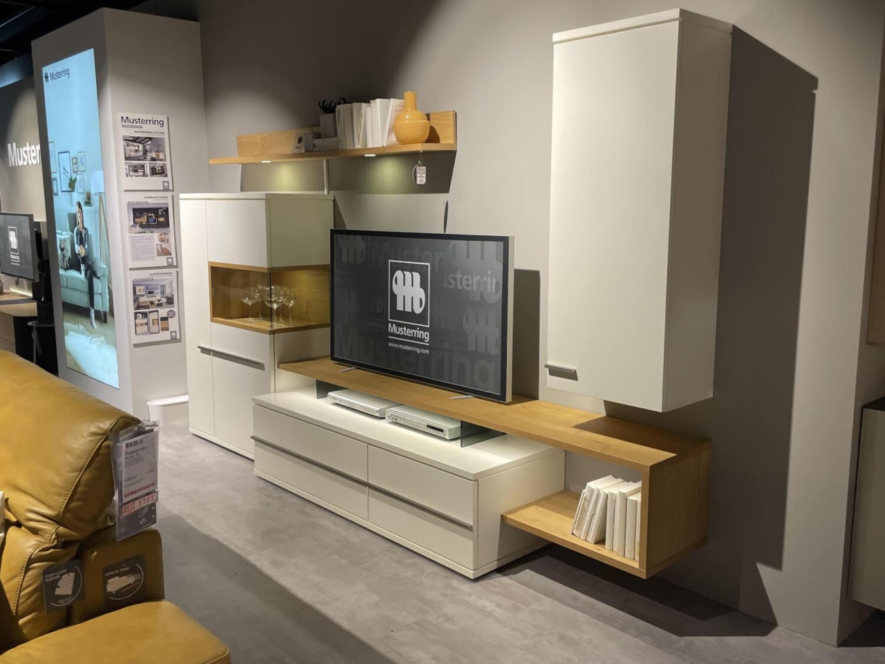 Musterring Wohnwand Aterno 307-42-44770 | MÖBELFIRST.DE!