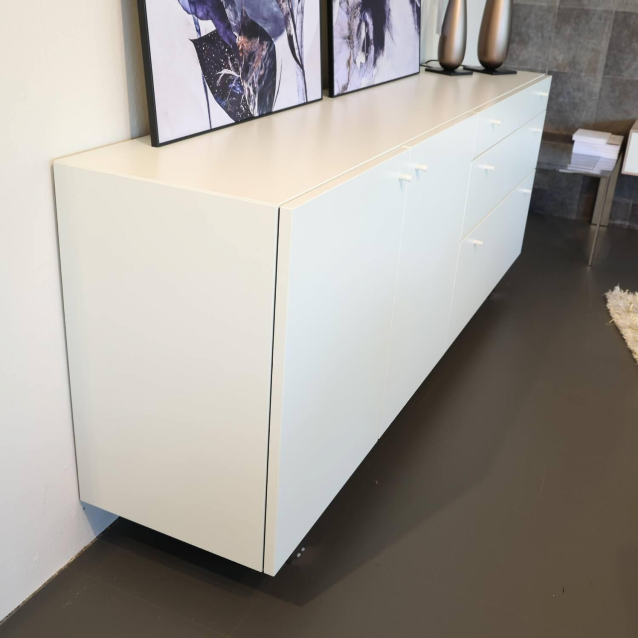 Hülsta Sideboard Neo Lack Weiß 289-42-99931 | MÖBELFIRST.DE!