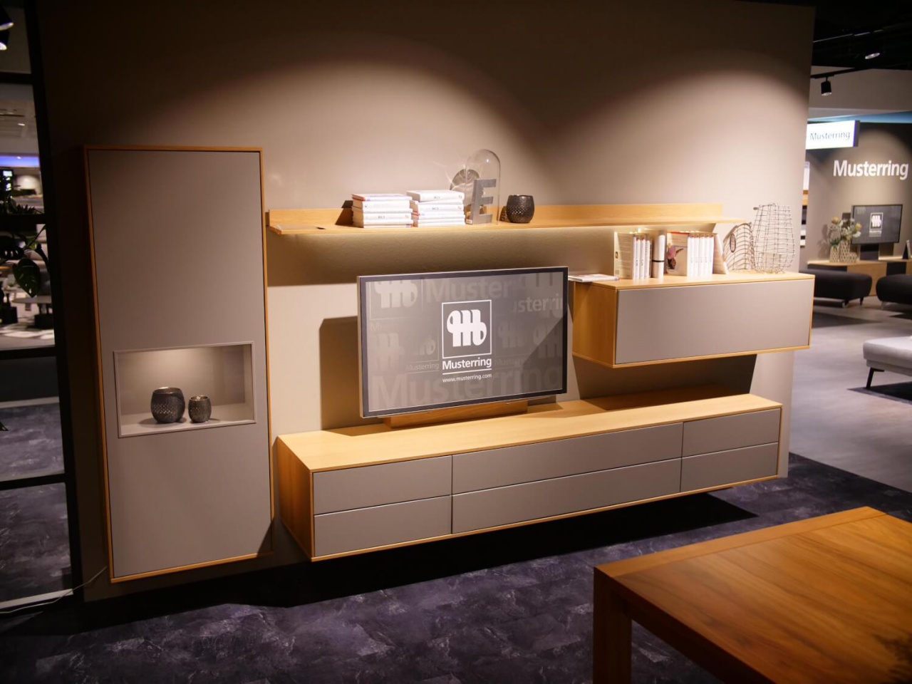 Musterring Wohnwand Kara Frame 307-42-14359 | MÖBELFIRST.DE!