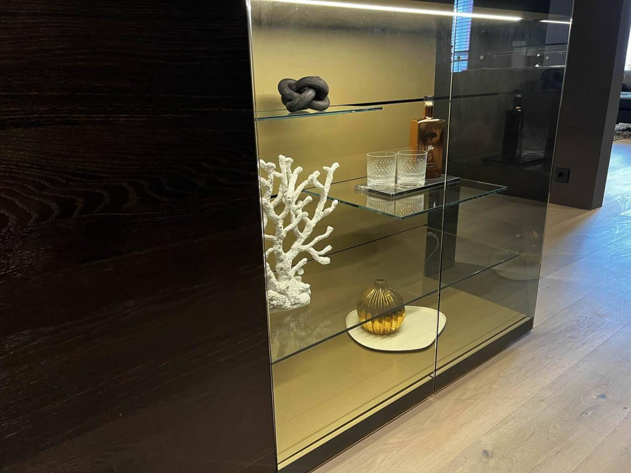 Sideboard Just Cube Light Front Und Außenseiten Mooreiche Braun D75 ...