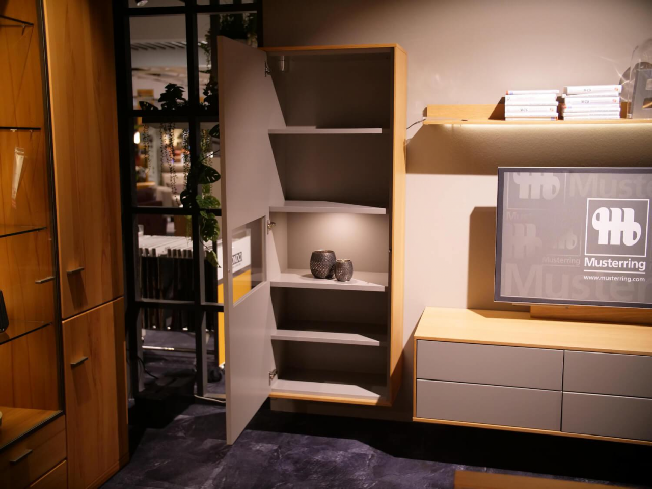 Musterring Wohnwand Kara Frame 307-42-14359 | MÖBELFIRST.DE!